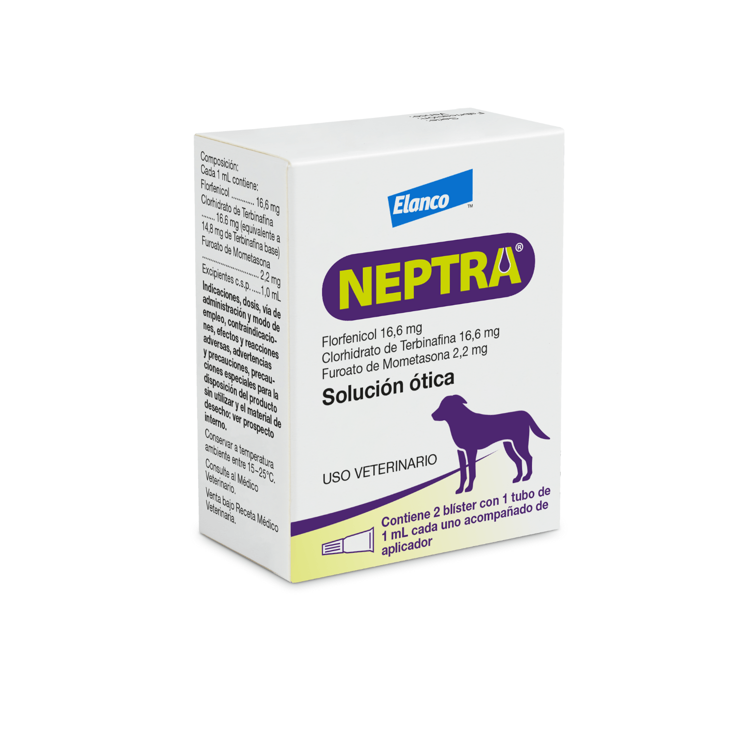 Neptra Solucion Otica 2x1ml